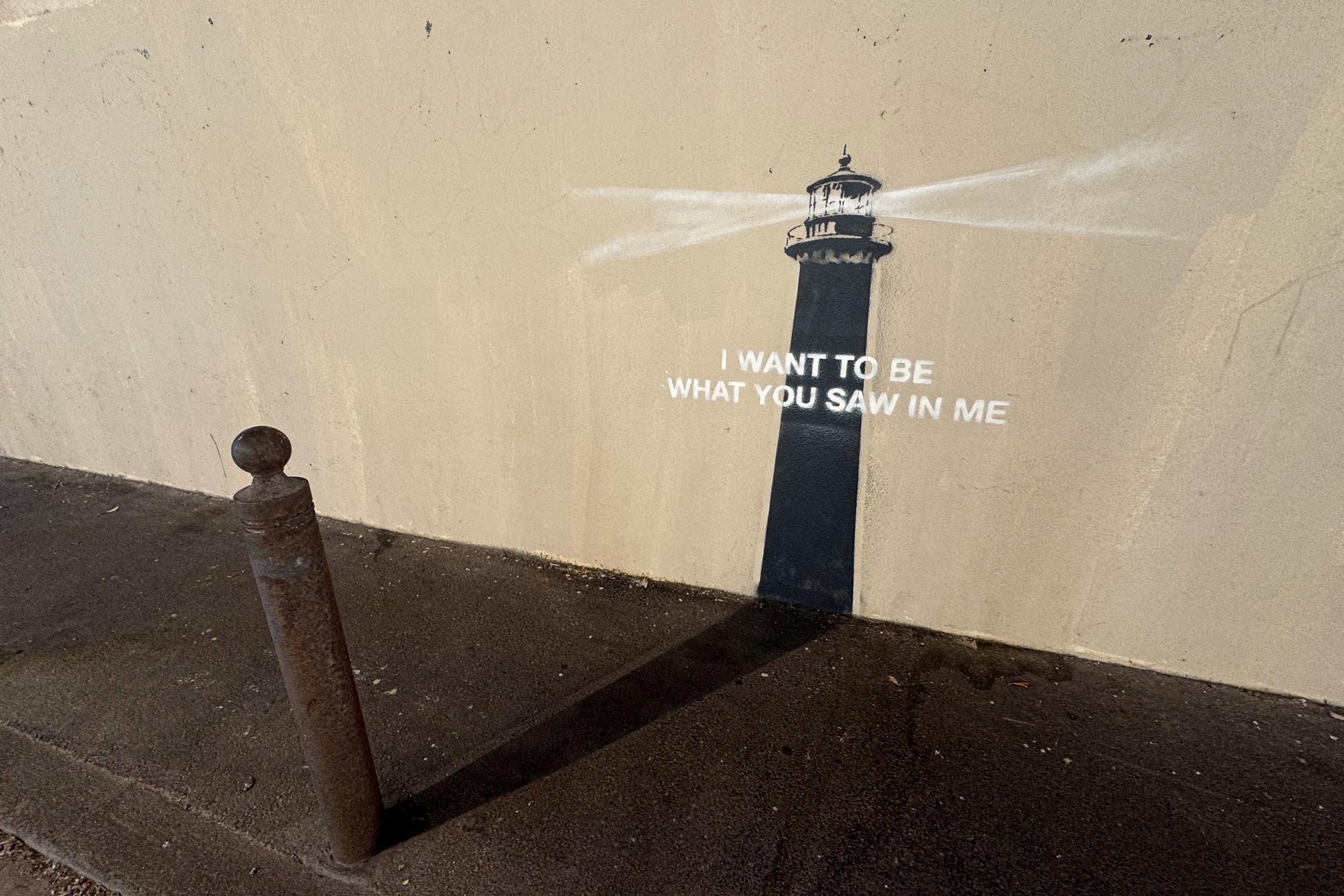 Banksy, AKA Robin Gunningham, Puts A Fine New Lighthouse In Marseilles ...